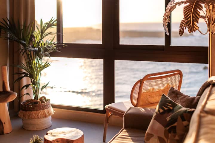 3. Boho Sun Ocean Sunset In Bahía San Marcos. - Icod de los Vinos