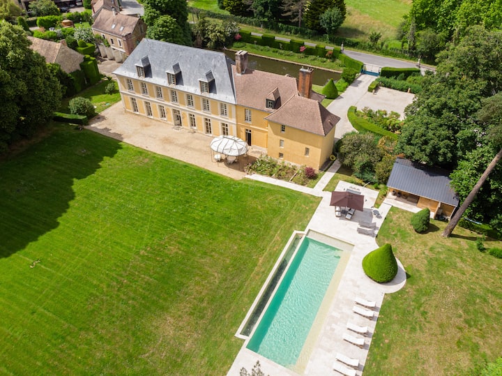 Domaine De Luxe 18e: Parc, Piscine & Calme Absolu - Chevreuse