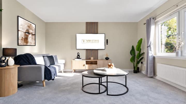 Nr Edinburgh/rosyth Dockyard Stylish Home Sleeps 6 - Dunfermline