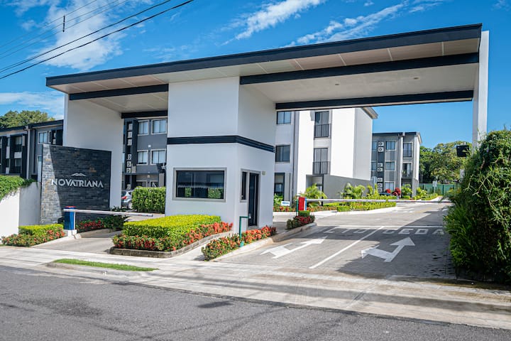 Flat 1 Sjo Airport-ac-parking-security - Alajuela