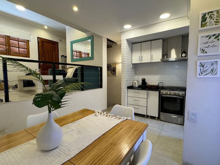 Triplex 3 Habitaciones, 2 Baños, Parrilla (7 Pers) - Pinamar