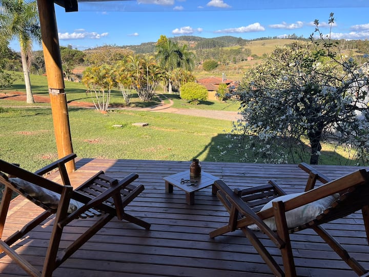Chalé Em Piracaia Com Vista Privilegiada. - Bragança Paulista