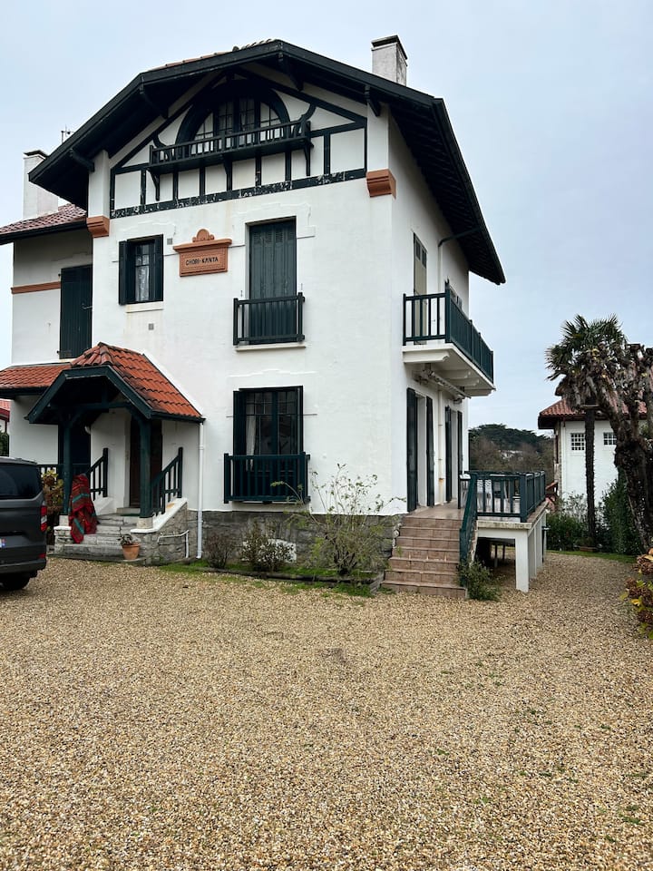 Belle Maison De Famille 5 Min à Pied De La Plage - Ascain