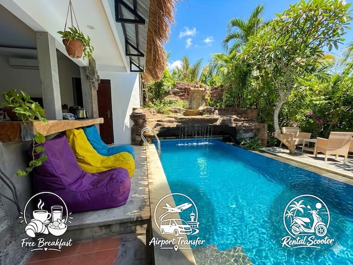 K0ri Suite Pool And Free Breakfast 3 Person - Indonesia