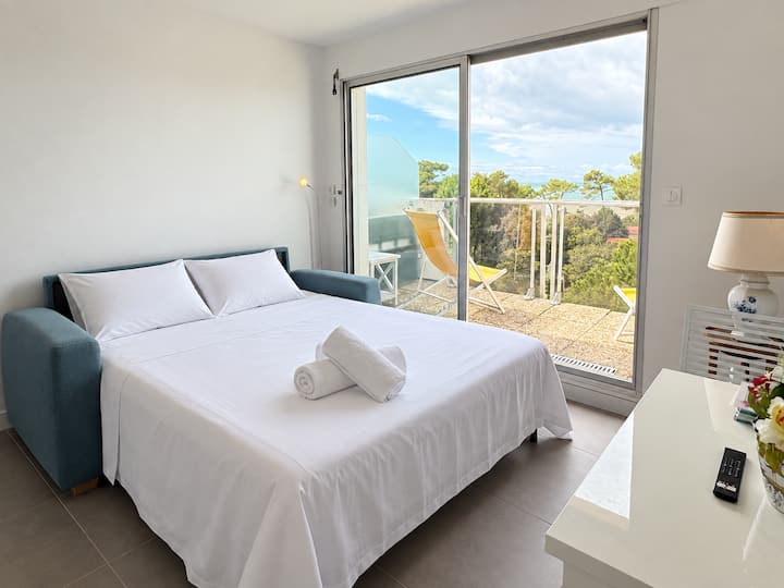 ღ Atlas Studio, Escale Vue Mer & Plage - Vaux-sur-Mer