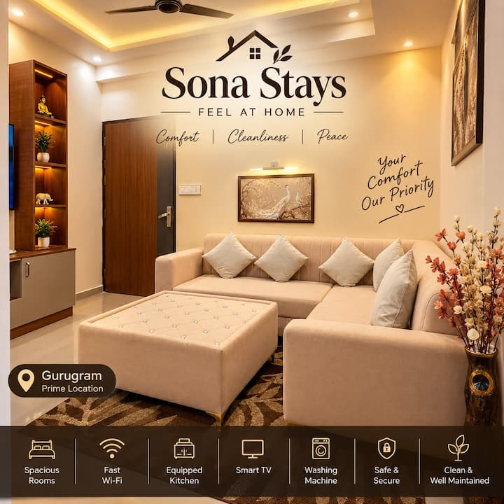 1bhk| Posh Area | Gated Society |Safe And Secured - Manesar