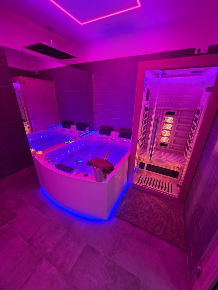 Maison Cocooning Avec Sauna Et Spa Privatif - Sotteville-lès-Rouen