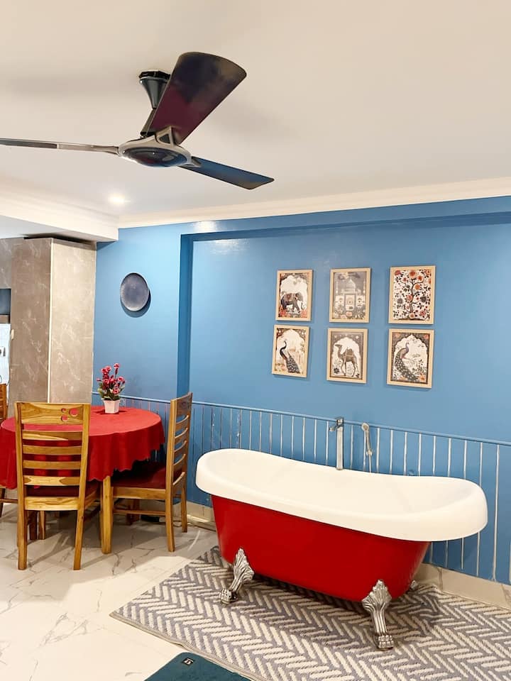 The Red Cr Park 1 Bhk With Bathtub - Nueva Delhi