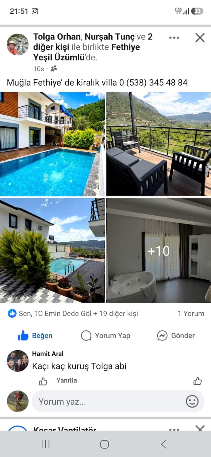 Cembo Villaları - Fethiye