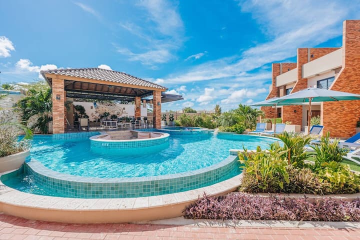 2br House Pool Gym 7-min Walk To Palm Beach #19 - Aruba
