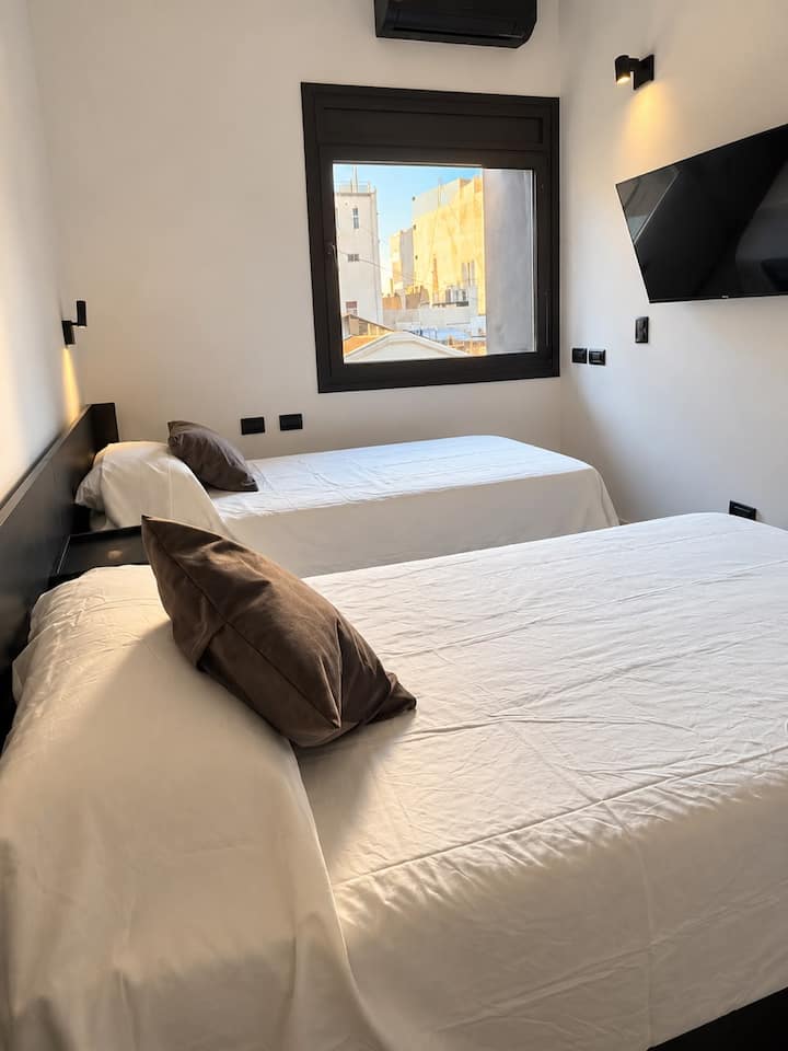 Habitación Triple Cama Twin Obelisco - Buenos Aires