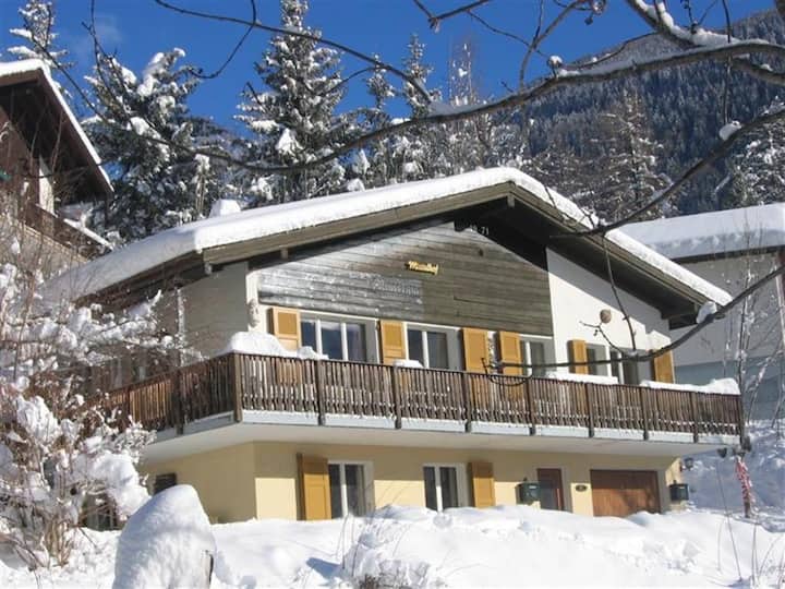 Großes, Sonnen Chalet In Aletsch Arena - Lax
