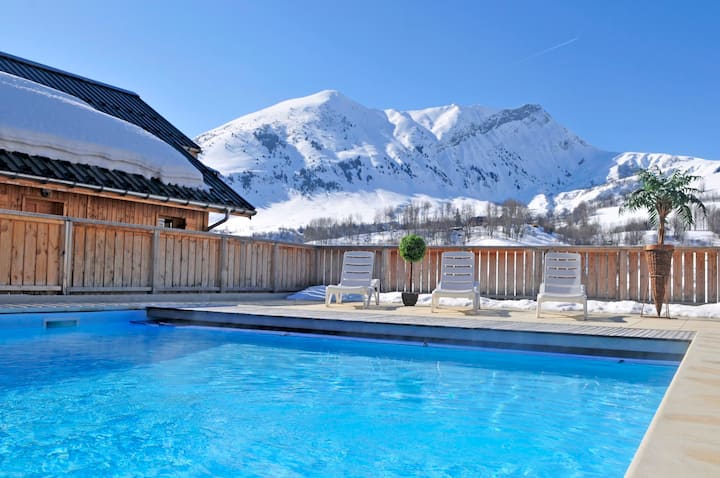 Piscine Chauffée | Sauna Gratuit | Vue Montagne - Saint-Jean-d'Arves