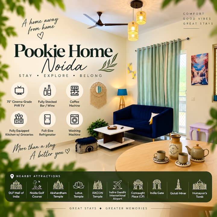 Pookie Home By Pookiestaysindia | Noida - Faridabad