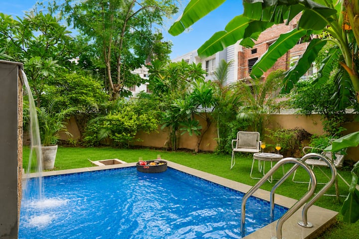 6-bhk Retreat W/private Pool & Garden - Udaipur