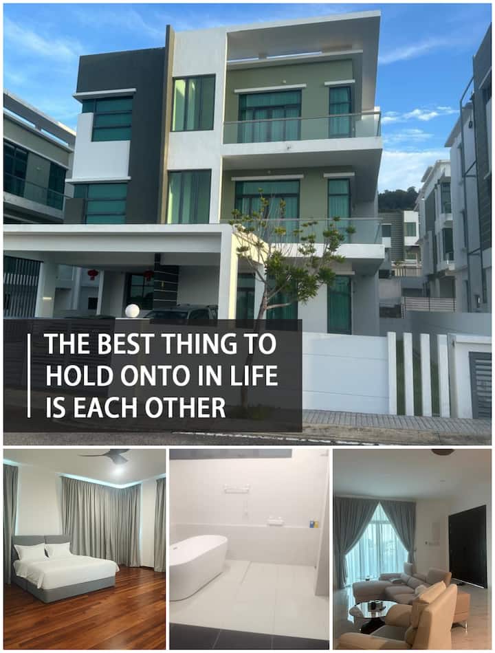 Bayan Lepas Homestay 三层楼独立式别墅 - Teluk Kumbar