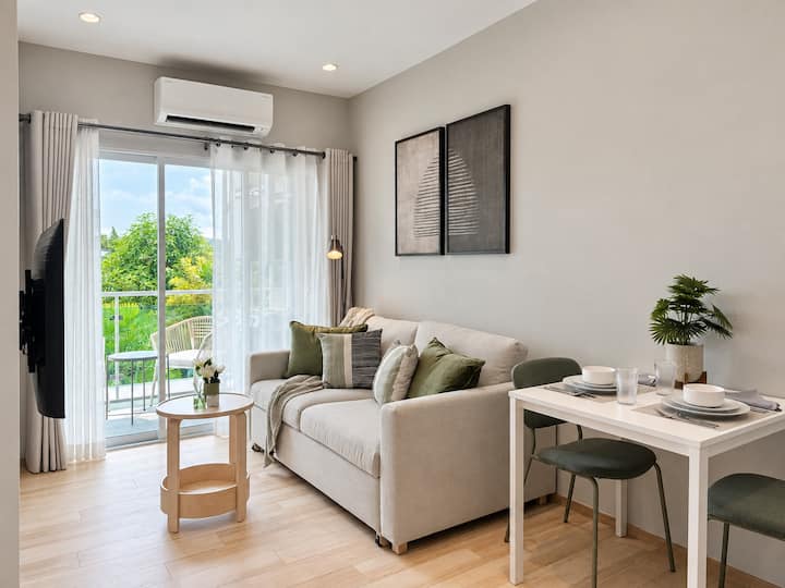 Brand New 1br With Pool View In Serenity Naiyang - Nai Yang