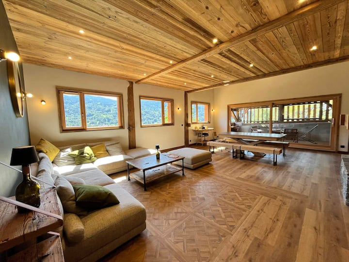 Chalet Mitoyen, Vue Vallée Du Giffre - Flaine