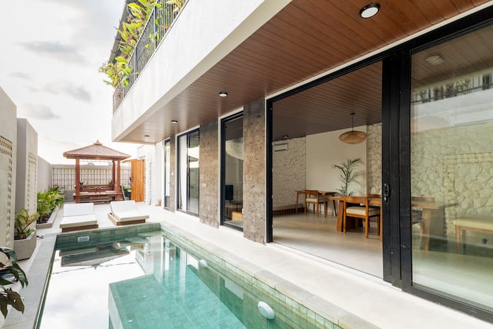 2 Br Private Pool Villa 8+resort Facilities Canggu - Canggu