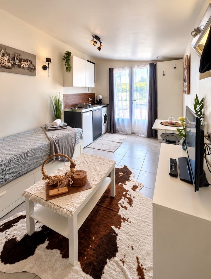 Maisonnette Cosy Avec Terrasse - Saint-Médard-en-Jalles