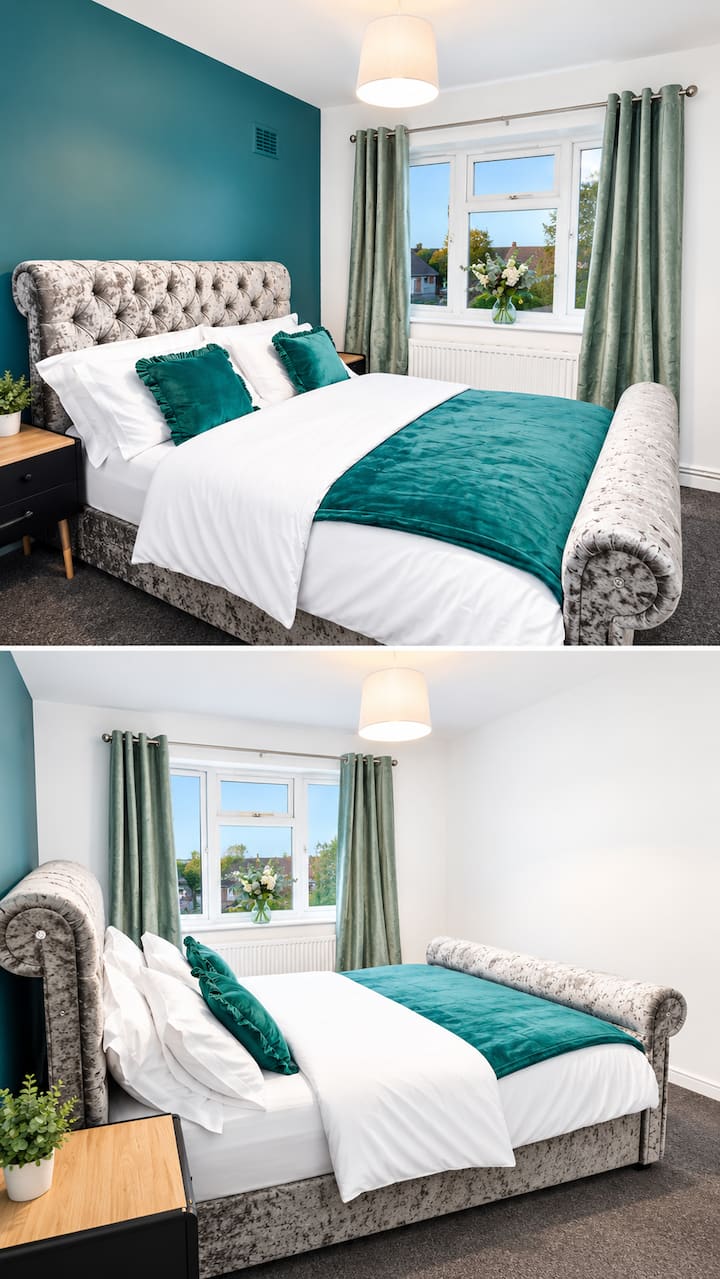 Sleeps 4 Near Mod Centre Station Parking Netflix - Telford