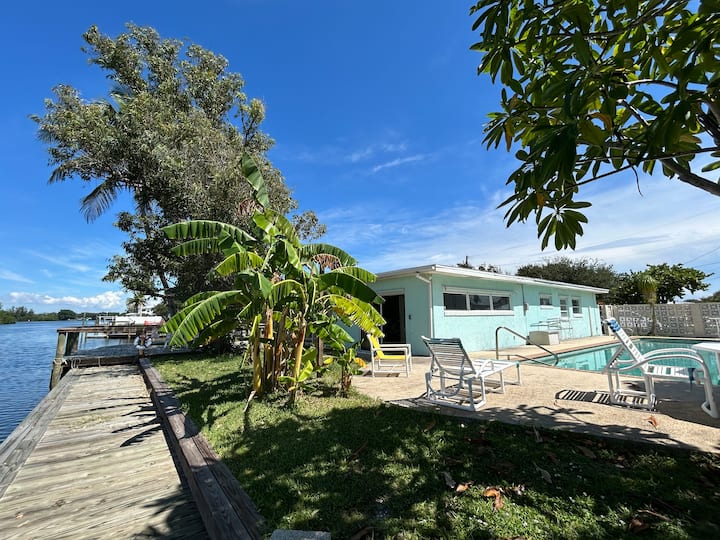 Riverfront House With Pool, Dock & Close To Beach - Cocoa Beach, FL