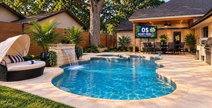 Austin Retreat | 4br Pool | Domain + Apple + Ut - Cedar Park, TX