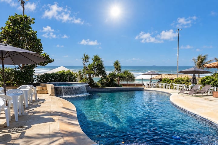 Suíte Pé Na Areia Na Praia Do Peró C/ Piscina - Cabo Frio