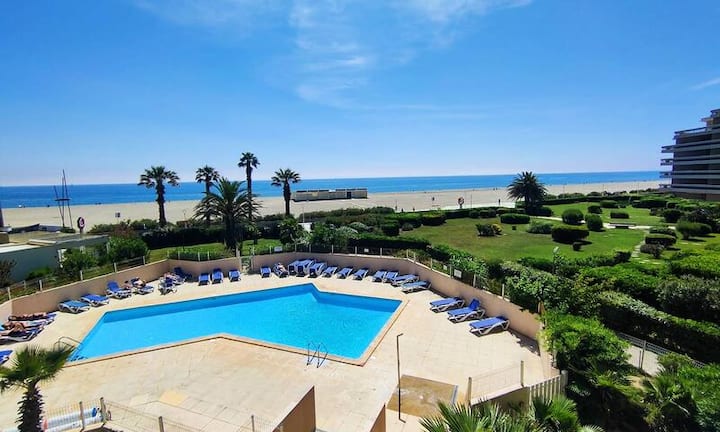 Appartement 2 Pièces Bord De Mer - Canet-en-Roussillon