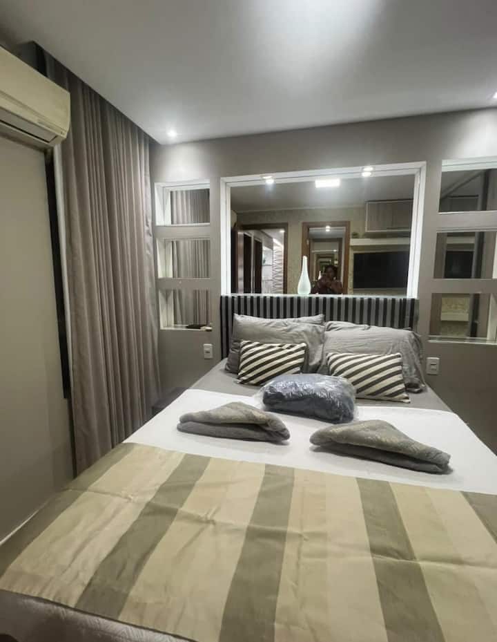 3 Quartos Ar Condicionado, Conforto Em Brasília - ブラジリア