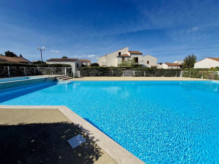 Appartement Proche Plage Avec Piscine - Saint-Palais-sur-Mer