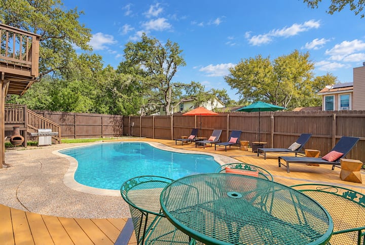 The Pool House At Pebble Valley + Close To Airport - San Antonio, TX