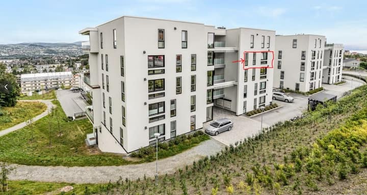 Elegant Cosy 2-bedroom Flat With Beautiful View - Trondheim