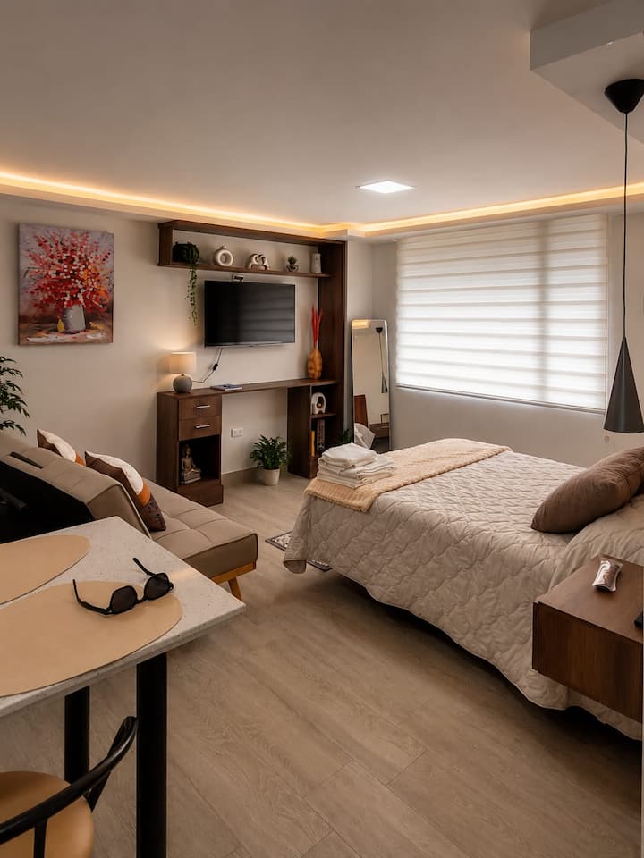 Suite+ Jacuzzi Y Sauna En La Azotea En Olympo - Banos