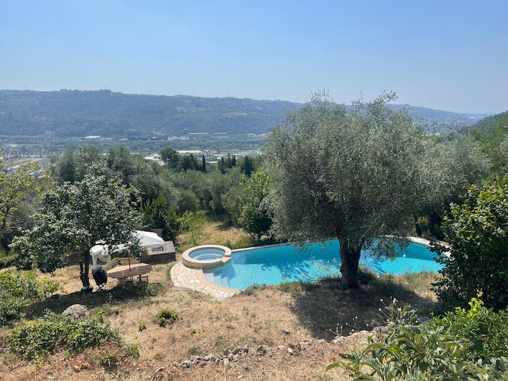 Villa Provençale Avec Piscine Et Vue Panoramique - Saint Paul de Vence