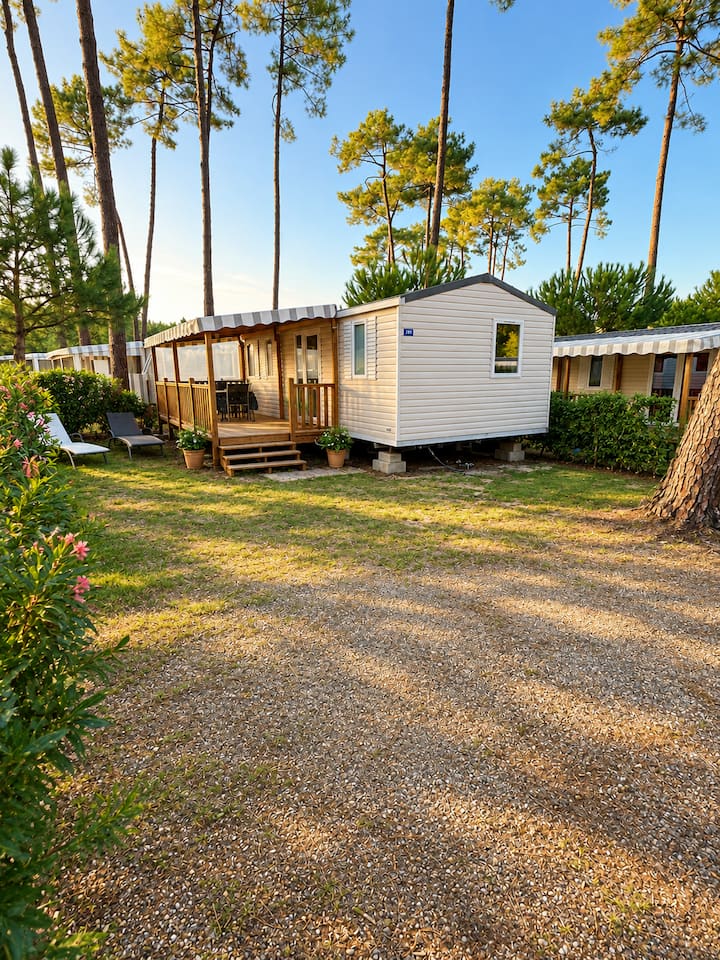 Mobile Home Entre Terre Et Mer - Lit-et-Mixe