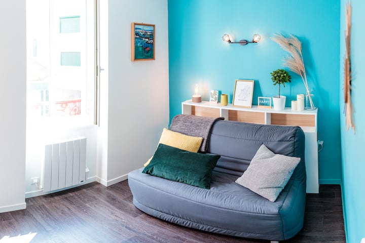 Studio 4 Pers. à 50m De La Plage Du Port Vieux. - Biarritz