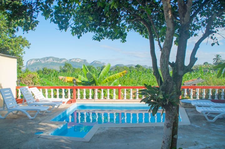 Leibys Y Papito El Zapatero 4: Pool | Mountainview - Vinales