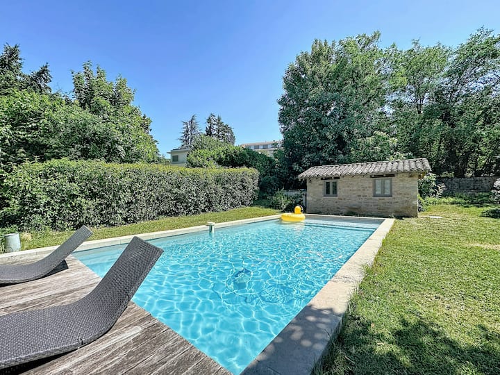 ÉLégante Des Monts D'or - Piscine - Parking - Clim - Limonest