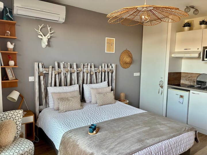 2.04 Studio Nuitée En Provence Terrasse Piscine - Éguilles