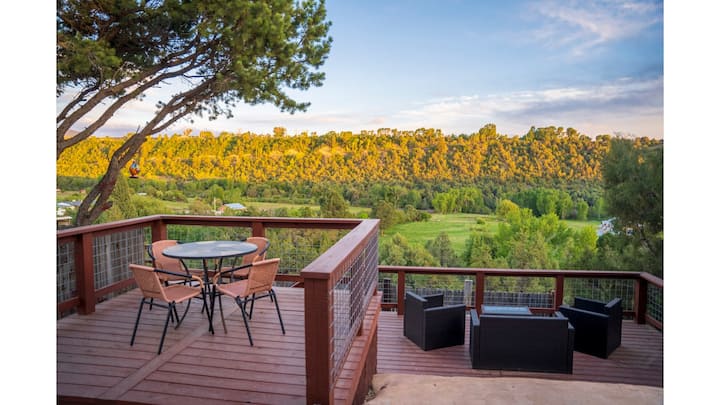 Mtnoasis, Views, Petyard, Firepit, Chefskitchen - Arroyo Seco, NM