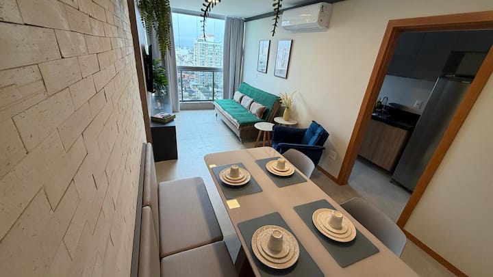Loft Próximo A Praia Com Piscina E Academia - Vila Velha