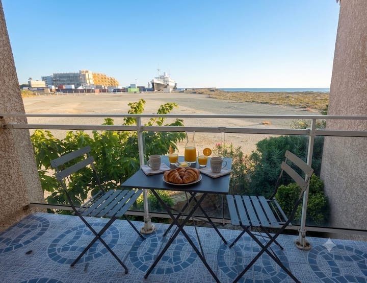 Villa 6 P Spa Privé Piscine Vue Mer Acces à Pied - Leucate