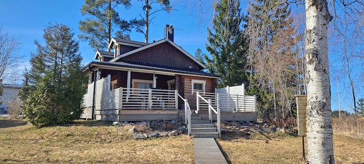Järvenrantahuvila Niemen Kärjessä - Omaranta. - Reisjärvi