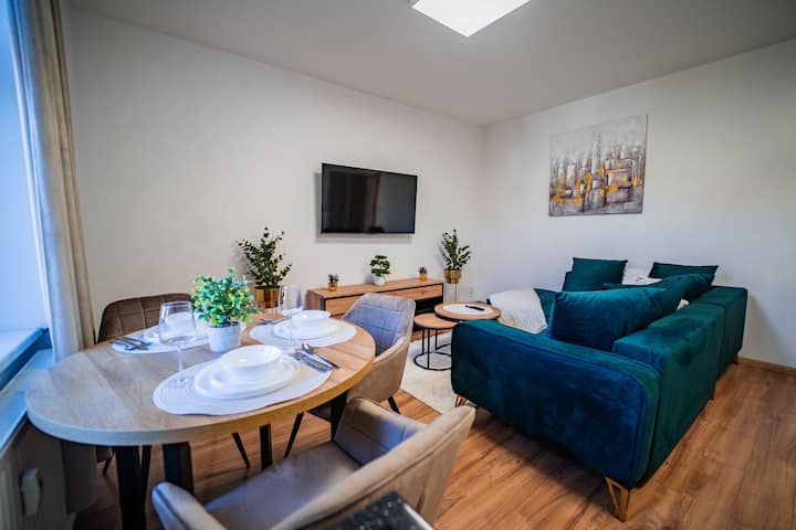 Elegant Apartment | 20 M² Terrace, Coffee&netflix - Brno