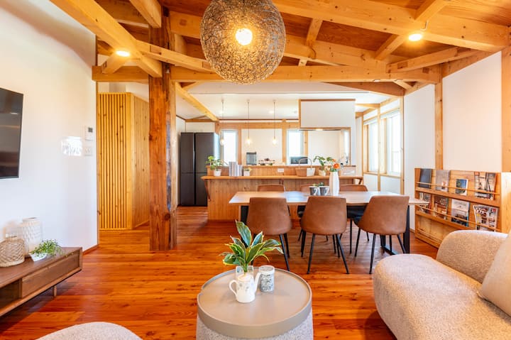 【Free Ev Charging 】| 3br | Golf & Es Con Field - Sapporo