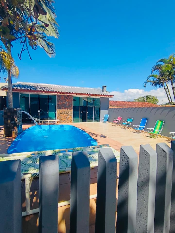 Casa De Praia Com Piscina - Matinhos