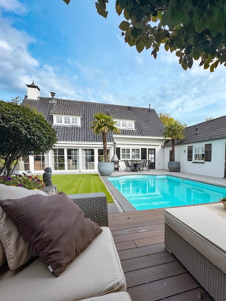 Luxe Villa Met Zwembad, Jacuzzi & Vrij Uitzicht - Veghel
