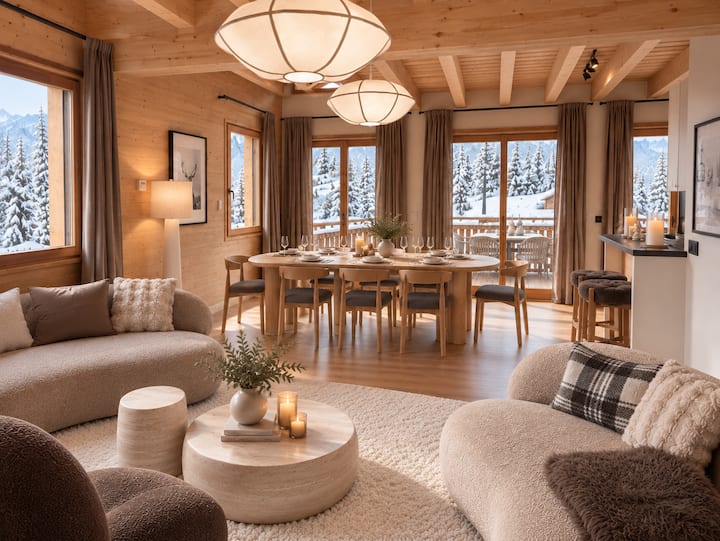 Au Pied Des Pistes Famille Terrasse & Parking - Les Avanchers-Valmorel