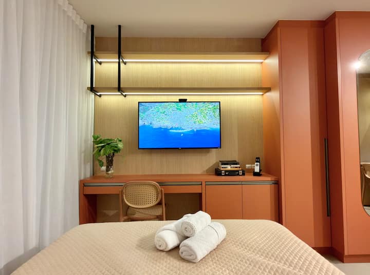 400m From Oktoberfest | Brand-new Studio W/ Garage - Santa Catarina (estado)